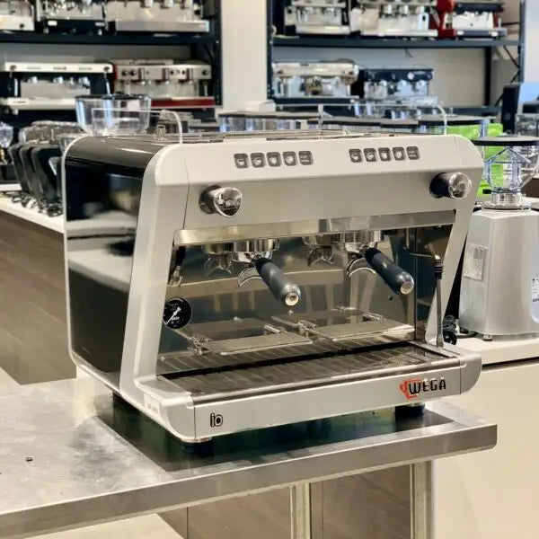 Buy As New 10 Amp 2 Group Wega Commercial Coffee Machine With Builtin ...