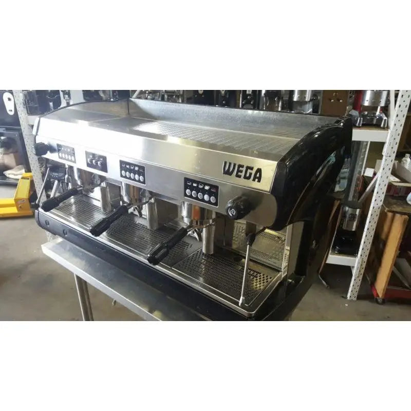 Buy Black Workhorse 3 Group Wega Polaris Commercial Coffee Machine ...