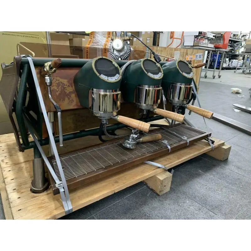 Buy Custom 3 Group Sanremo Cafè Racer In Copper&gold Coffee Machine ...