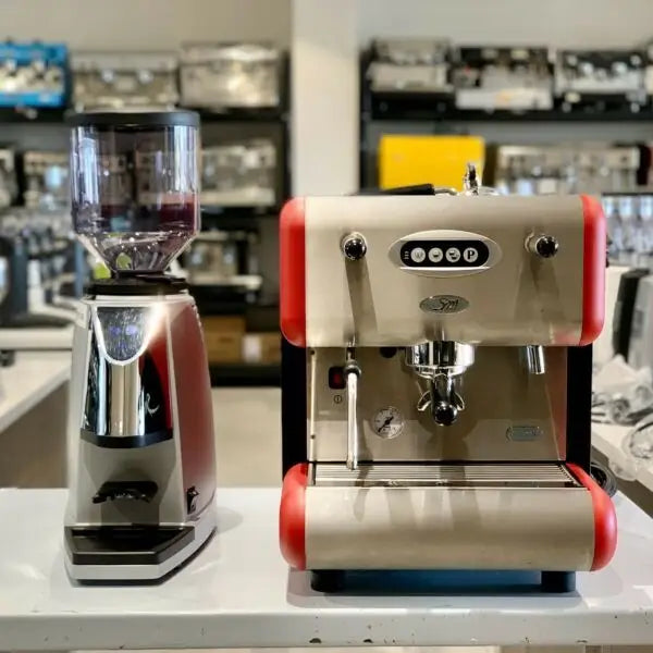 Buy Ex Demo One Group Commercial Coffee Machine & Electronic Grinder ...