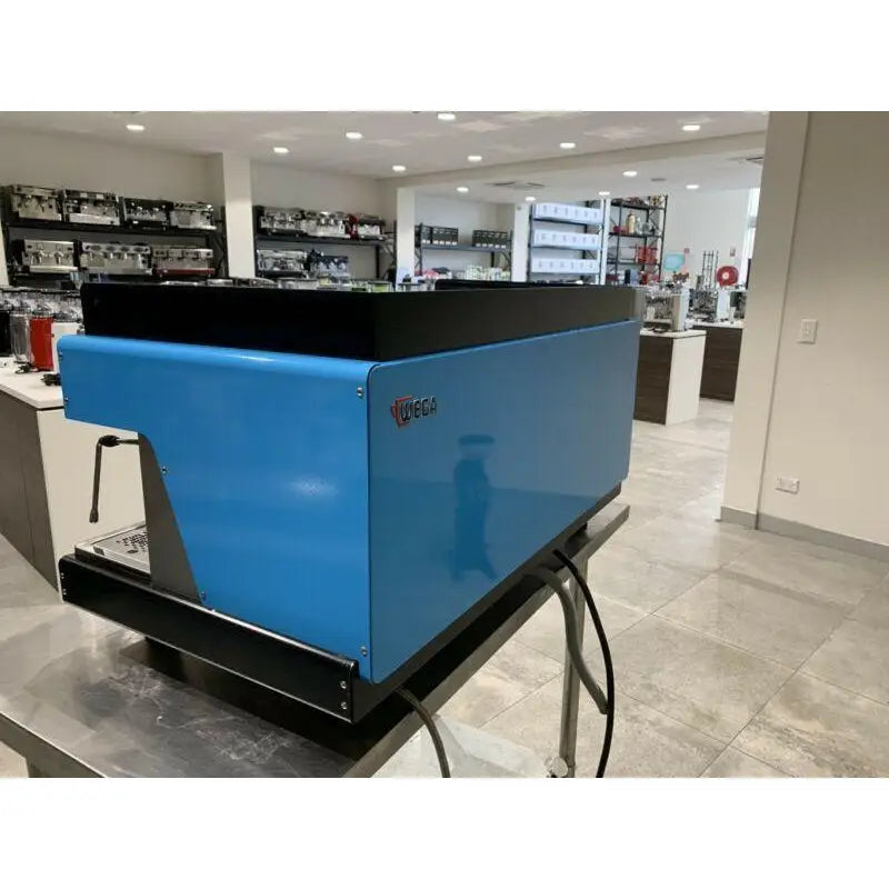 Buy Pre-owned Custom Blue Wega Pegaso 3 Group Commercial Coffee – Usa - Di Pacci