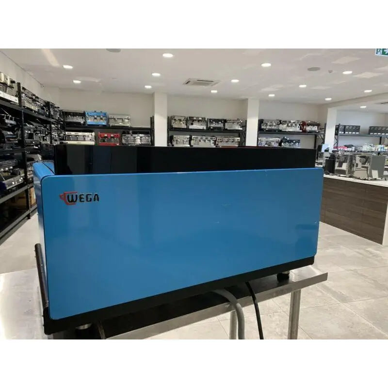 Buy Pre-owned Custom Blue Wega Pegaso 3 Group Commercial Coffee – Usa - Di Pacci