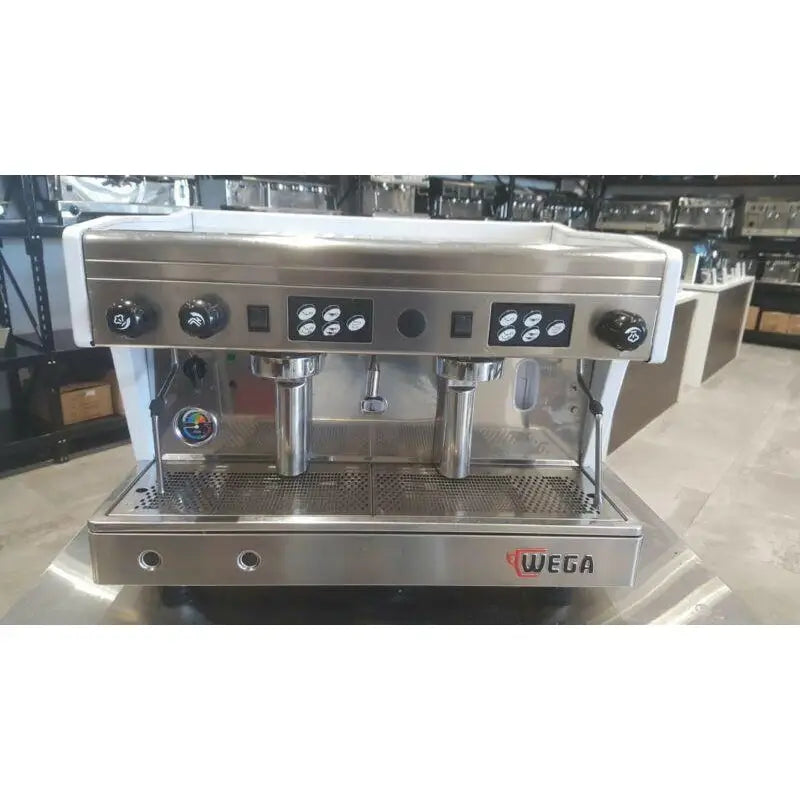 Buy Pre Owned White Wega High Cup Commercial Cofffee Machine – Usa - Di ...