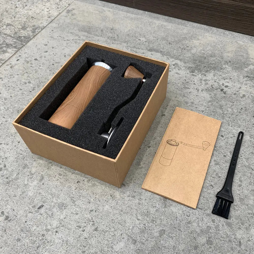 Buy Precision Hand Grinder Wood Finish – Usa - Di Pacci