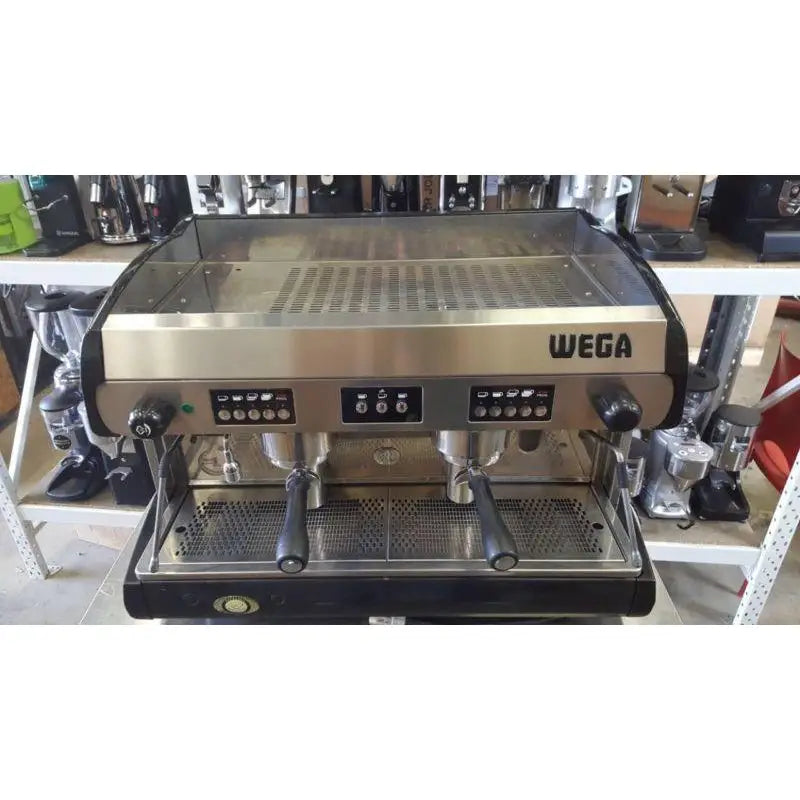 Buy Wega Polaris 2 Group In Black Commercial Coffee Machine For Cafe ...